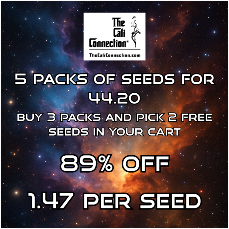 CALI CONNECTION MEGA SALE BUY 3 PACKS GET 2 FREE FOR 44.20 | Multiverse ...